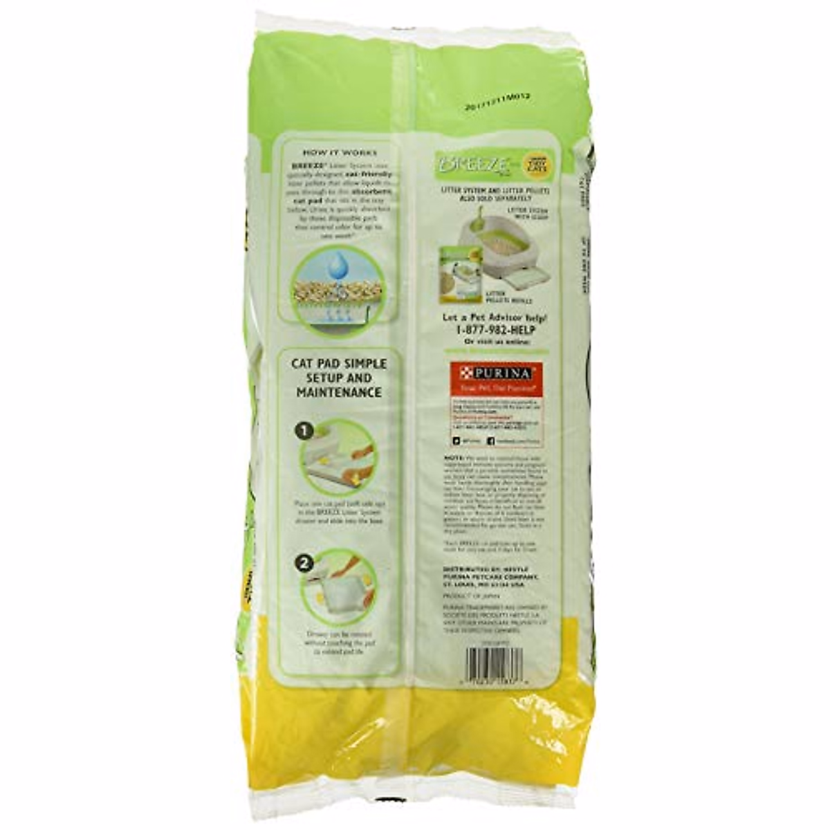 Tidy Cats Breeze Cat Pads Refill Pack, 10 CT