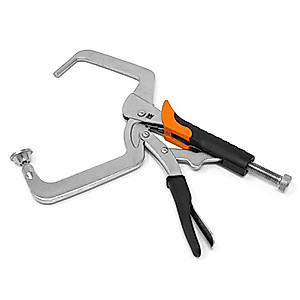 WEN CL436R 4-Inch Right Angle Clamp for Woodworking and Pocket Hole Joinery