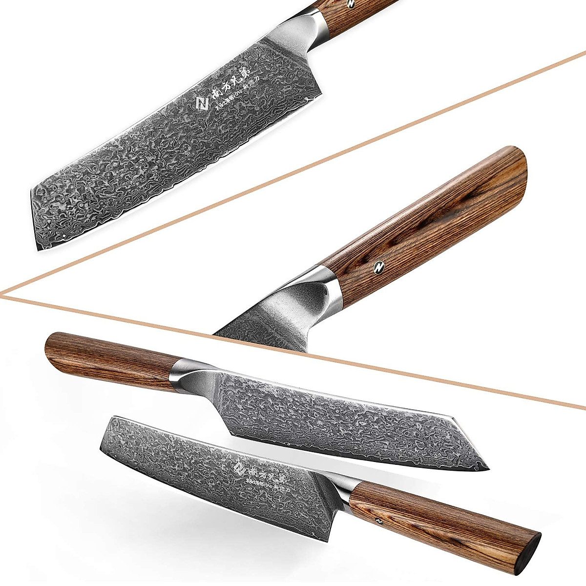 Kitchen Chef's Knife 8 Inch Professional High Carbon Super Sharp VG10 Damascus Super Steel Cooking Knife Luxury Gift Box Non Slip Wooden Handle