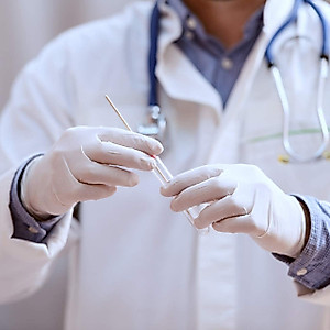 AroPaw New Disposable Latex Gloves, Powder Free 10 Boxes 1000 Gloves (Large)