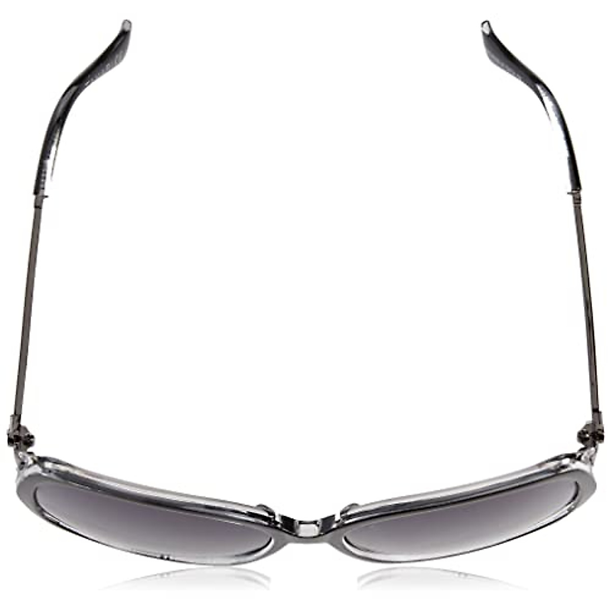 TAHARI Women's Th724 Oval UV Protective Rhinestone Metal Temple Women s Sunglasses Wear Year Round Elegant Gifts for Wo, Black, 60 mm US