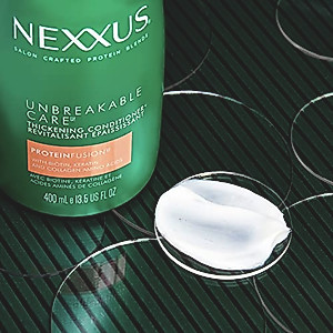 Nexxus Unbreakable Care Thickening Conditioner with Keratin, Collagen, Biotin for Fine and Thin Hair 13.5 oz