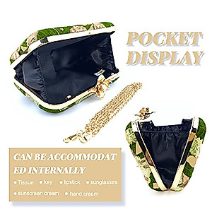 Lanpet Women's Embroidery Beaded Clutch Evening Bags Vintage Purses for Formal Party Wedding