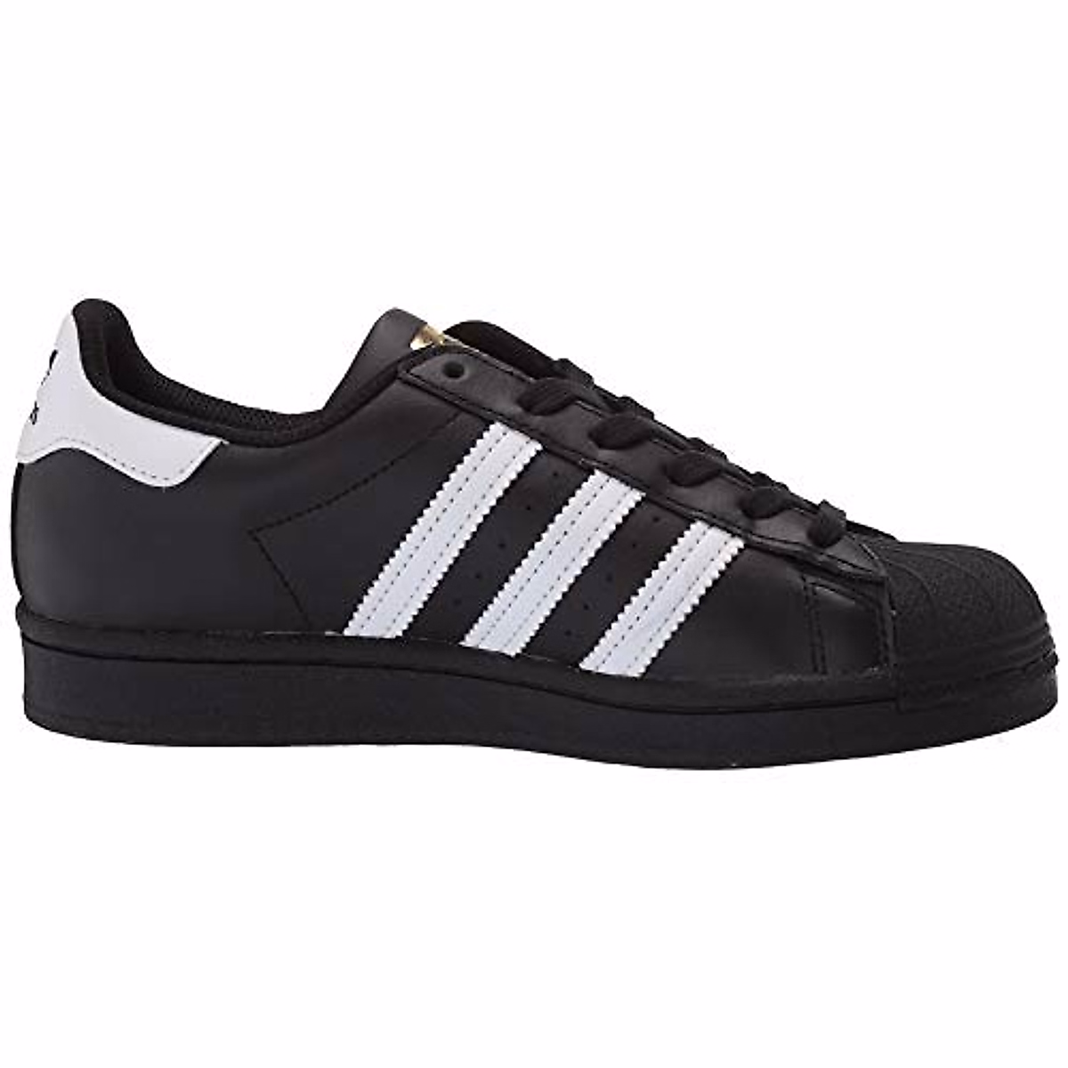 adidas Originals mens Superstar Deprecated Sneaker, Black/Black/Black, 9 US