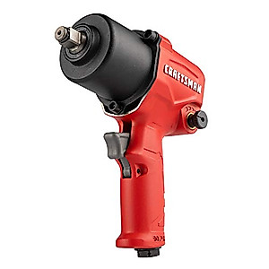 Craftsman CMXPTSG1004NB ½-in 400 ft-lbs Air Impact Wrench, Red and Black