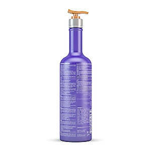GK HAIR Global Keratin Miami Bombshell 24 Fl Oz Taming Blonde Purple Treatment - Hair Smoothing Toning Blowout Treatment Series Straightening Professional Results Removes Yellow Orange Brassy Tones