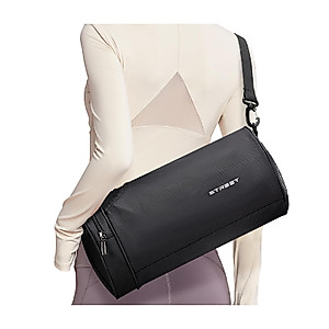 Sports Gym Bag for Men and Women Workout Bags Mens Gym Bag Black Small