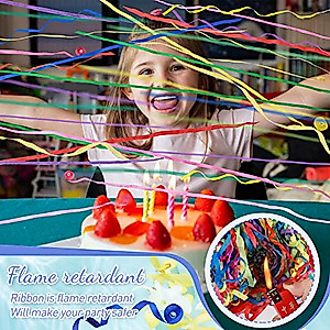 No Mess Streamers,12Pack Colorful No Mess Confetti Poppers,Party Poppers for Birthday,Wedding,Party,Celebrations,School Opening,Graduation,Retirement Party (blue 12pack)