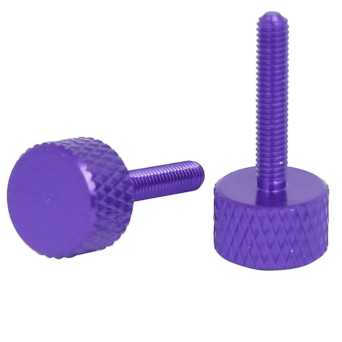 Aexit Computer PC Cleaning & Repair Graphics Card Knurled Head Thumb Screws Purple Computer Screws M3x16mm 10pcs