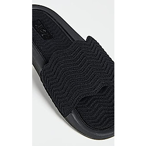 APL: Athletic Propulsion Labs Men's TechLoom Zigzag Slides, Black, 10 Medium US