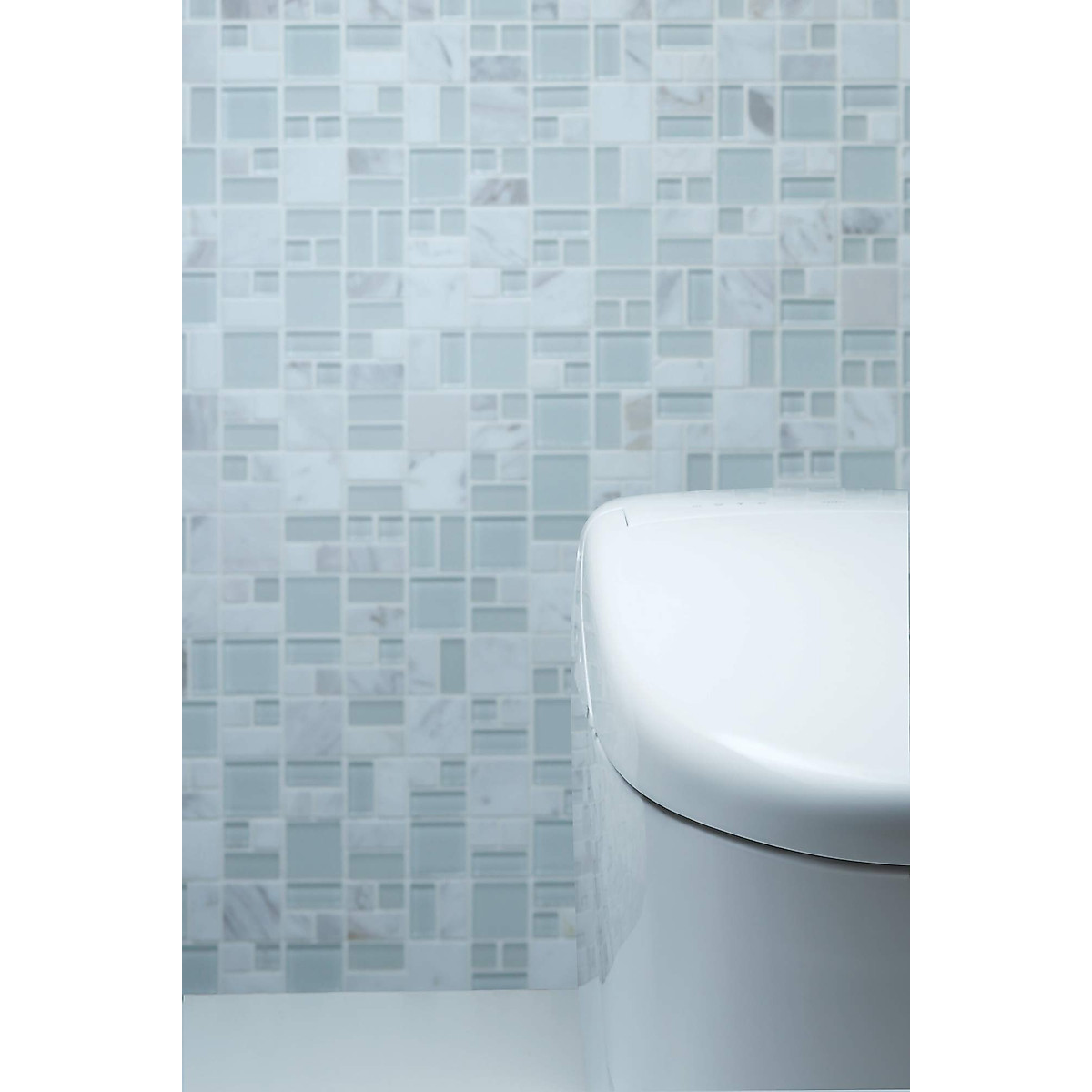 TOTO MS988CUMFG#01 NEOREST RH Dual Flush 1.0 or 0.8 GPF Toilet with Intergeated Bidet Seat and EWATER White-MS988CUMFG, Cotton White