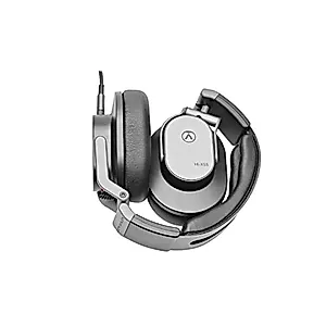 Austrian Audio Hi-X55 Over-Ear Headphones - High Comfort with Slow Retention Ear Pads - Maximum Flexibility - 3.5mm Jack - Includes Adaptor to 6.3mm - Black