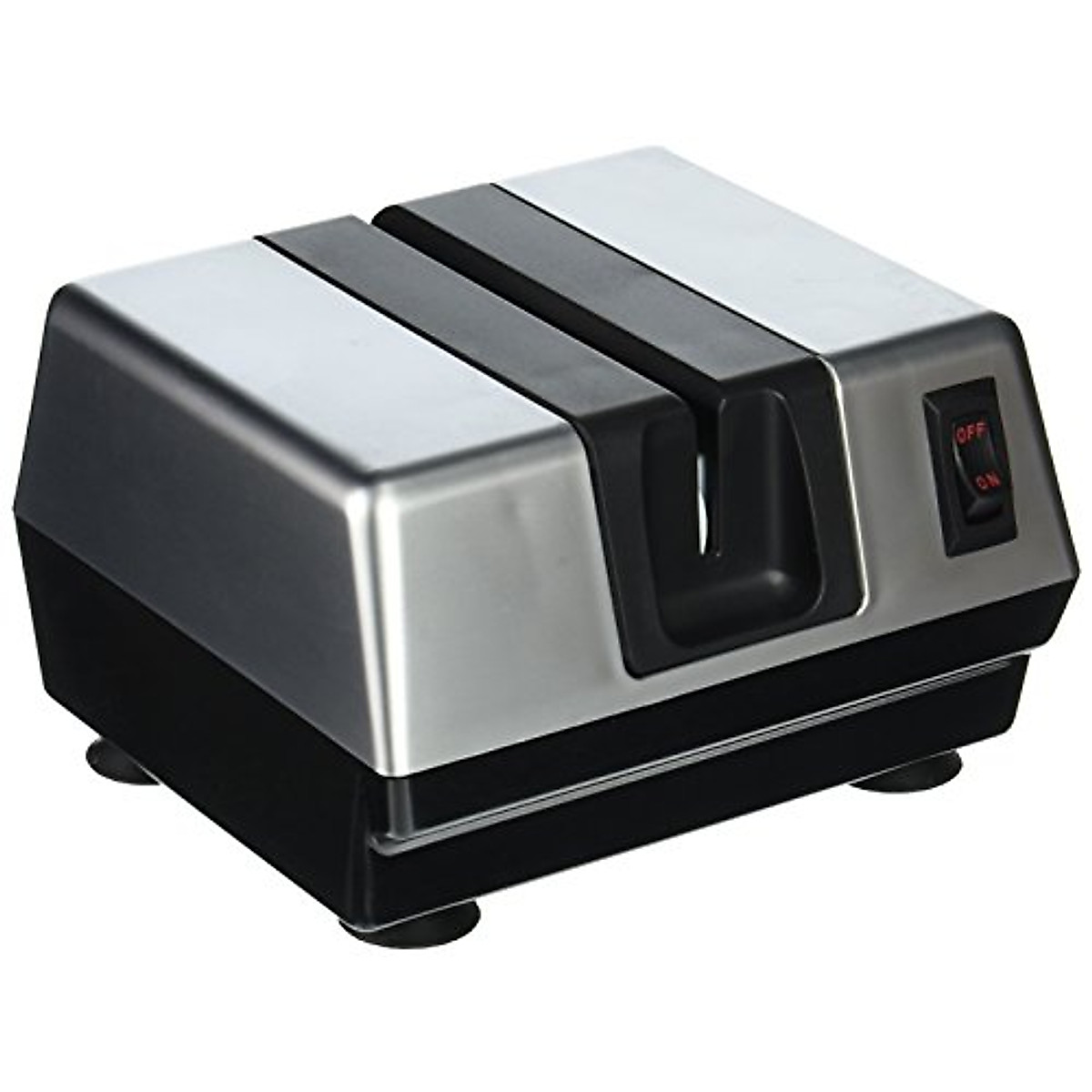 Mcgowan Diamondstone Electric Knife Sharpener, Silver Edition