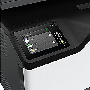 Lexmark MC3224dwe Color Multifunction Laser Printer with Print, Copy, Scan, and Wireless Capabilities, Two-Sided Printing with Full-Spectrum Security and Prints Up to 24 ppm (40N9040), White, Gray