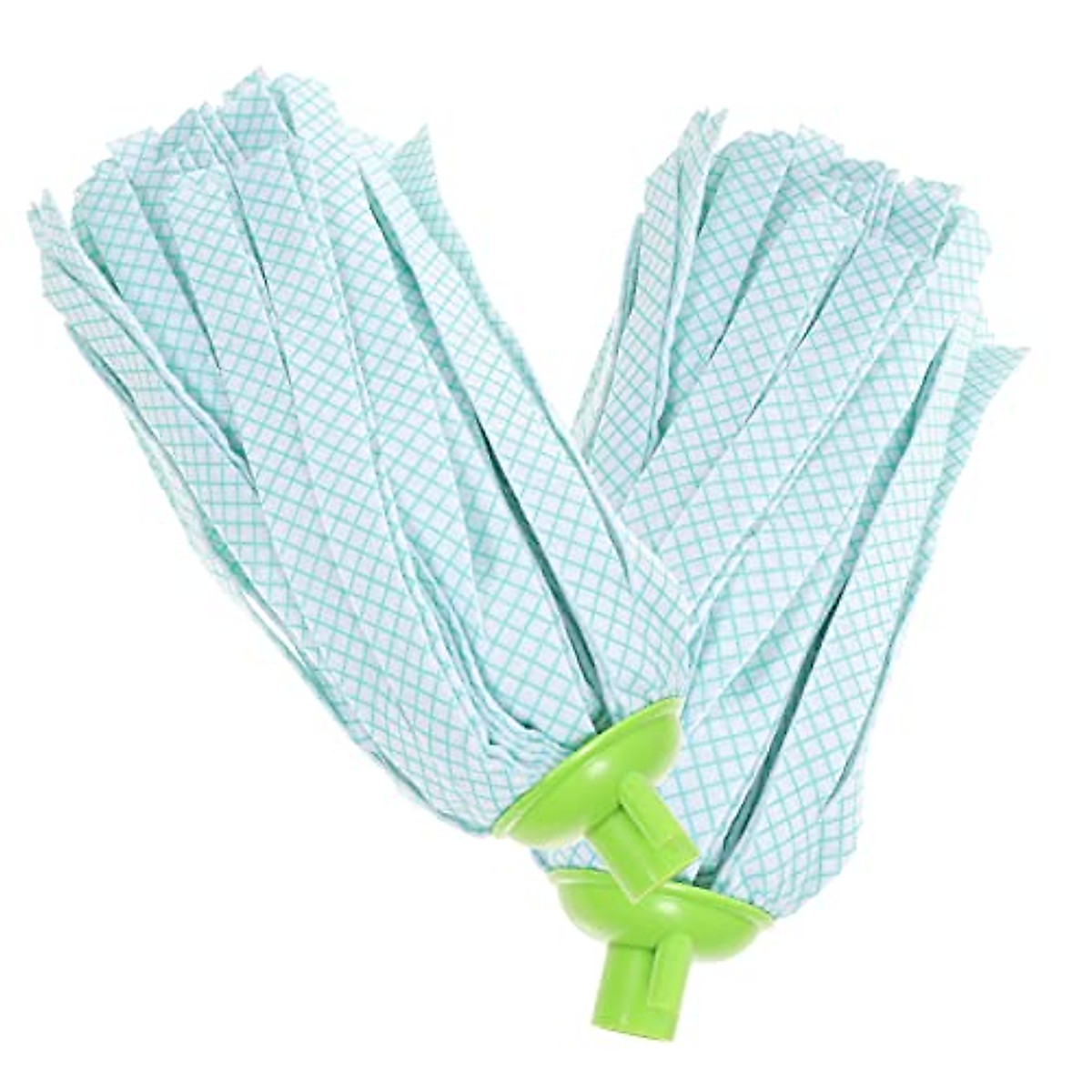 Cabilock 2pcs Mop Replacement Head Mop Heads Commercial Floor Cleaning Tool Wet Mop Head Refill Floor Mop Heads Reusable Mopping Head Cleaning Mops Practical Mop Cloth Wet and Dry