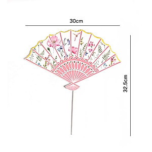 SUNBEAUTY 14 Pcs Tea Party Photo Booth Props Tea Party Decorations Alice in Wonderland Party Supplies Garden Party Bridal Shower for Girls Women