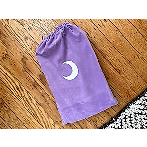 Brando Moon Led Tray with Built in Crusher and Light - Glow Light Up Tray 7 Colors - Rechargeable and Smooth Round Edges (Purple)