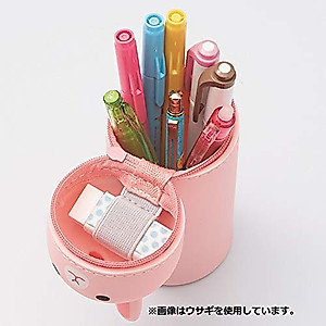 LIHIT LAB. PuniLabo Stand Up Pen Case (Pen Holder) Tiger Cat A7712-11