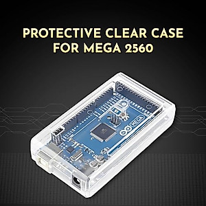 SB Components Arduino Mega Clear Case Covers Enclosure New Clear Transparent Computer Box Case Cover for Arduino Boards