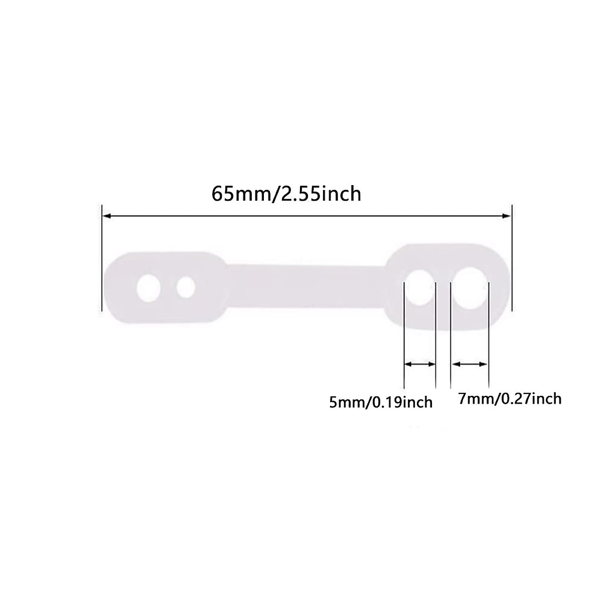 UtySty 20 Pack Clothes Hangers Non Slip Rubber Grips Fixing Strap Band Windproof Hooks Clip Anti-Slip Off Fixed Buckle Anti-Drop Silicone Strips Hanger Fixation for Outdoor Indoor