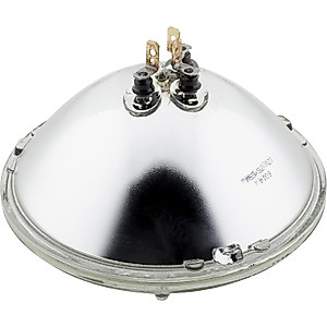 Round Sealed Beam Headlight Bulb, 12 Volt 7 Inch