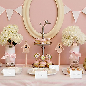 Place Cards,150 Pieces Small Table Cards with Gold Foil Border, Escort Cards, Name Cards, Wedding Place Cards for Wedding, Table, Dinner Parties, Seating Cards, 2" x 3.5" (White Silver)