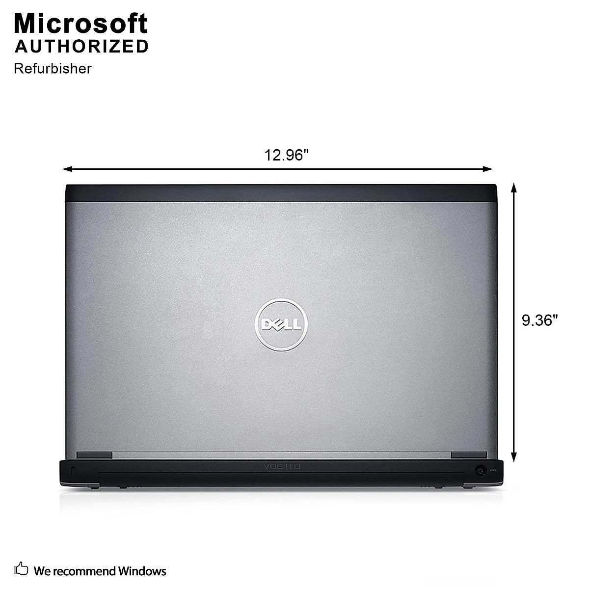 Dell Latitude 3330 13.3 Inch Business Laptop, Intel Core i3 2375M 1.5GHz, 8G DDR3L, 500G, WiFi, VGA, HDMI, Windows 10 64 Bit Multi-Language Supports English/French/Spanish(Renewed)