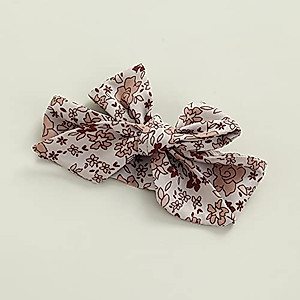 Baby Girl Sisters Matching Outfits Romper Dress Sleeveless Floral Multi-Layer Dress with Headband (Dress, 18-24 Months)