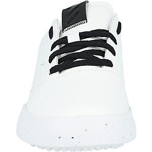 adidas Women's Adricross Retro Spikeless Golf Shoes, Footwear White/Core Black/Footwear White, 6