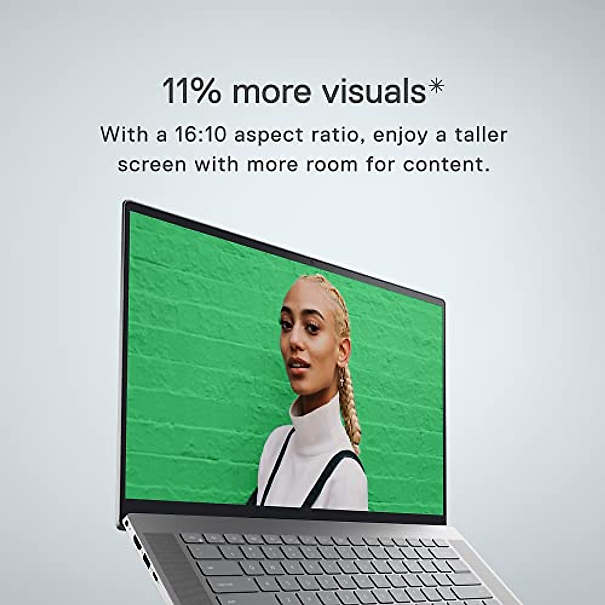 Dell Inspiron 16 5625 Small Thin & Light Portable Laptop - 16 inch FHD+ (1920 x 1200) Display, AMD Ryzen 7 5825U, 16GB DDR4 RAM, 512GB SSD, Radeon Graphics, Bluetooth, Windows 11 Pro - Silver