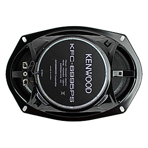 Kenwood KFC-6995PS 125W 6" x 9" 5-Way Performance Series Flush Mount Coaxial Speakers, Set of 2