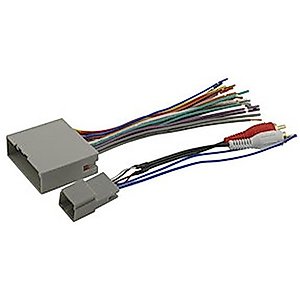Scosche FDK11B Compatible with Select 2003-08 Ford Premium Sound or Audiophile; Power/Speaker and RCA to Sub Amp input Wire Harness / Connectors