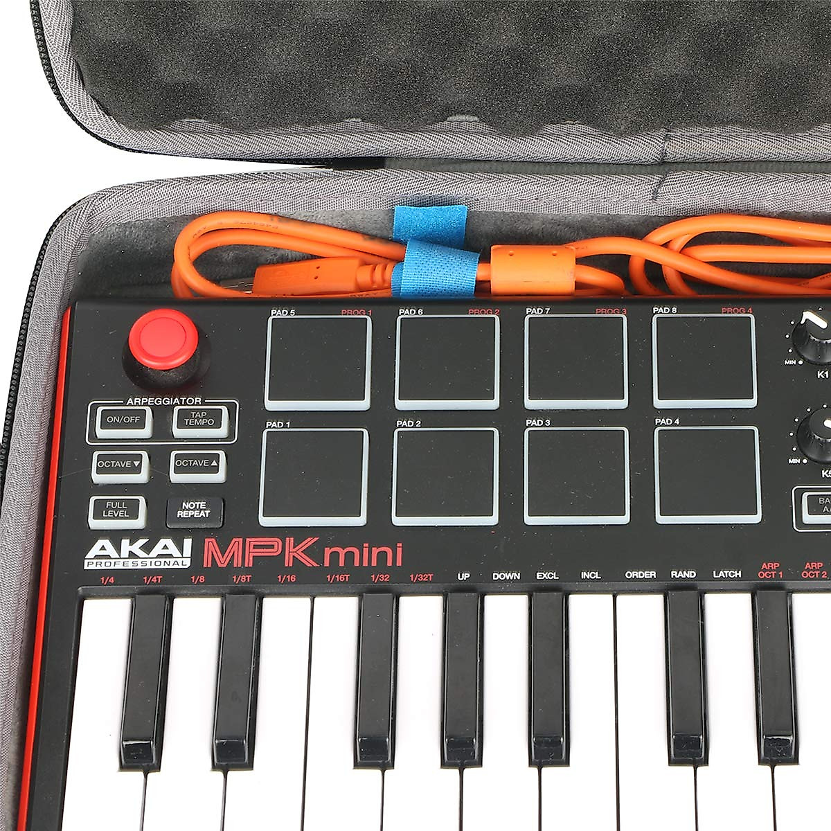 co2CREA Hard Case Replacement for Akai Professional MPK Mini MKII/MPK Mini Play 25 Key USB MIDI Keyboard Controller