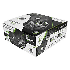 Timpano 6.5 Midrange Speaker TPT-MR6-4 Bullet 500 Watts, 4 Ohm, Shallow Mount 6.5 Inch Speakers PRO Audio Mid Range Loud Speaker (Single)