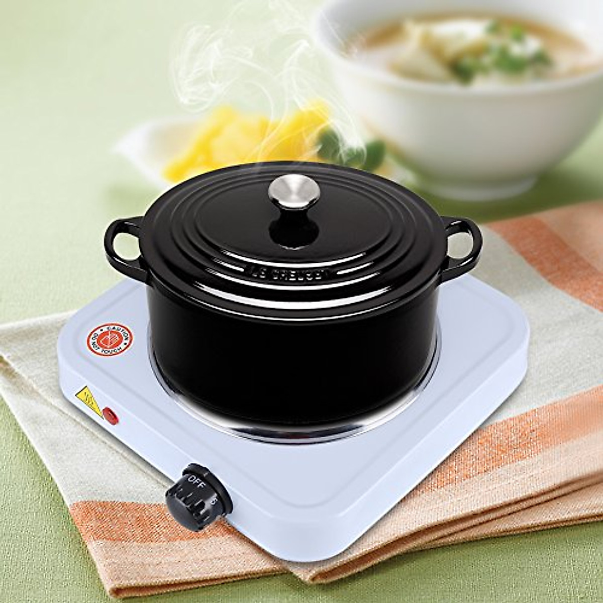 220V 1000W Portable Electric Stove Hot Plate Kitchen Adjustable Coffee Heater Camping Cooking Appliances Hotplate Cooking Appliances