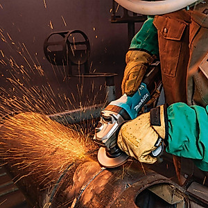 Makita GA5093 5" SJS™II High-Power Angle Grinder, Paddle Switch, w/Brake