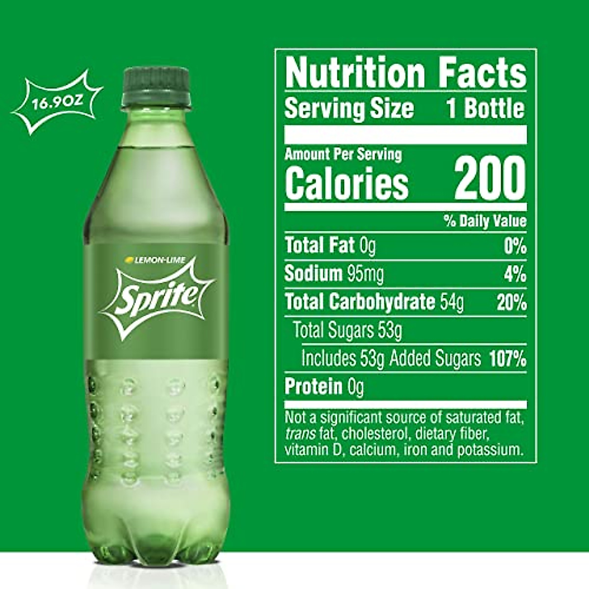Sprite, 16.9 fl oz, 6 Pack