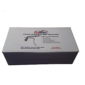 GoBidet 2003C ALL METAL Bidet Attachment in Beautiful Chromed Finish