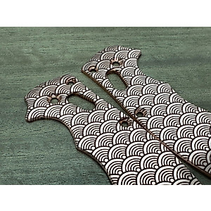 SEIGAIHA Copper scales for Spyderco MANIX 2