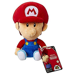 World of Nintendo Baby Mario Plush from Mario Bros Universe
