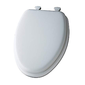 Mayfair 113EC000 White Elongated Deluxe Soft Toilet Seat