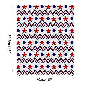 Teal Vinyl Letters 1 PCS Independence Day Heat Transfer Vinyl Rainbow Stripe Pattern Vinyl Vinyl Bundling Roll Soft Metal HTV Vinyl for Ironing Clothes and Other Fabrics 30x25cm Roll (E, One Size)