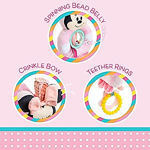 KIDS PREFERRED Disney Baby Minnie Mouse Spinner Ball On The Go Activity Toy