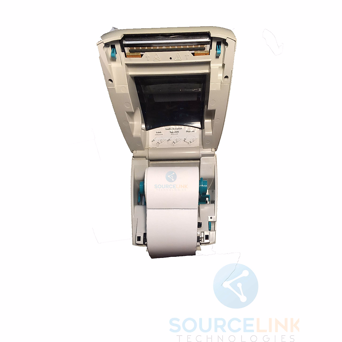 Zebra LP 2844 Direct Thermal Label Printer 2844-20300-0031