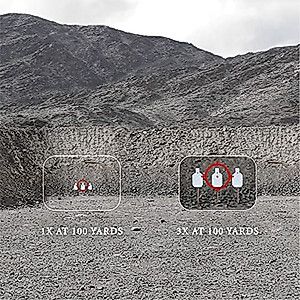 EOTECH Micro 3 Power Magnifier with Quick Disconnect, Switch to Side (STS) Mount