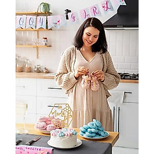 Mama To Bee Cake Topper - Gold Bee Theme Baby Shower Cake Topper, Gender Reveal Party Supplies Pregnancy Announcement