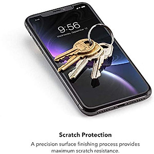 ZAGG InvisibleShield Glass+ Screen Protector – HD Tempered Glass for iPhone XS/X – Impact & Scratch Protection - Easy to Apply Tools Included - 2 PACK