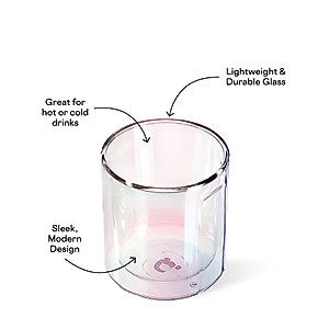 Corkcicle. Prism Rocks Glass, 2 CT