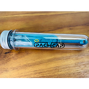 PACnCAP Single Capsule Scoop - Size 0 - A Tool for Weighing and Filling Capsules (Filling Tool for Empty Pill Capsules Filler, Capsules Size # 000 00 0 1 2 3 4 5 (0 Capsule Size), Various
