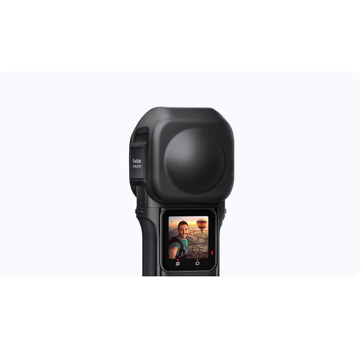 For Insta360 One RS Anti-Scratch Camera Lens Cover Silicone Case for Insta360 One RS Action Anti-Scratch Camera Accessories Black (Insta360 One RS, Black, RS01)